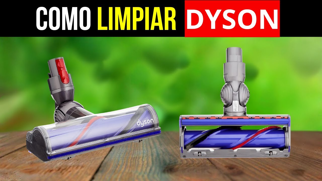 Cómo Limpiar el Cepillo en las Aspiradoras Dyson - YouTube