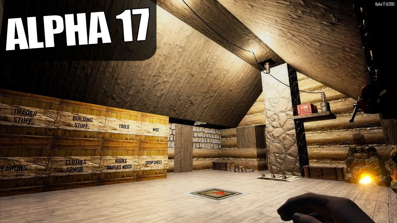 ALPHA 17 | TWO BASE BUILDS | 7 Days to Die Alpha 17 Gameplay | S17E25 ...