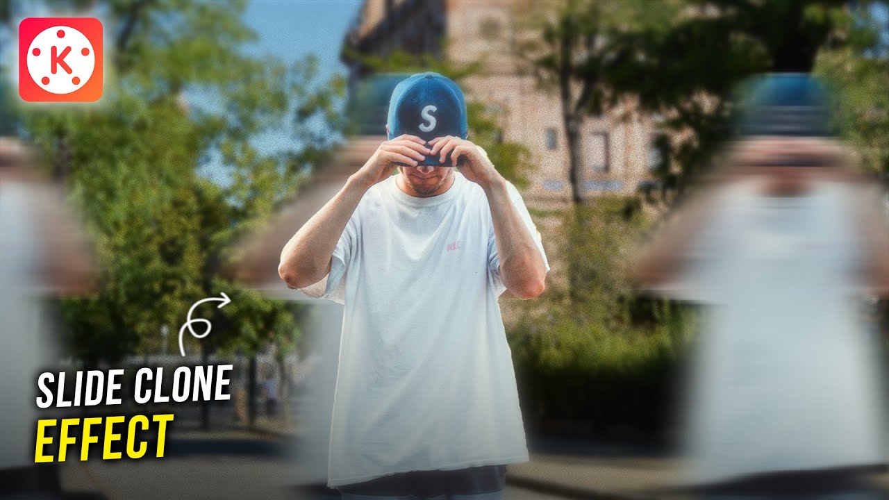 Cara Edit Video Slide Clone Effect di Hp | KineMaster Tutorial - YouTube