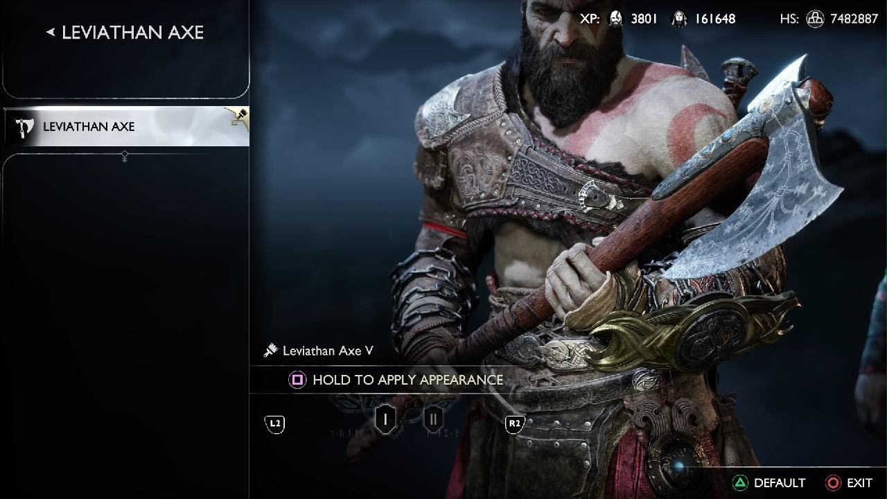 God of War Ragnarök how to change weapons appearance - YouTube