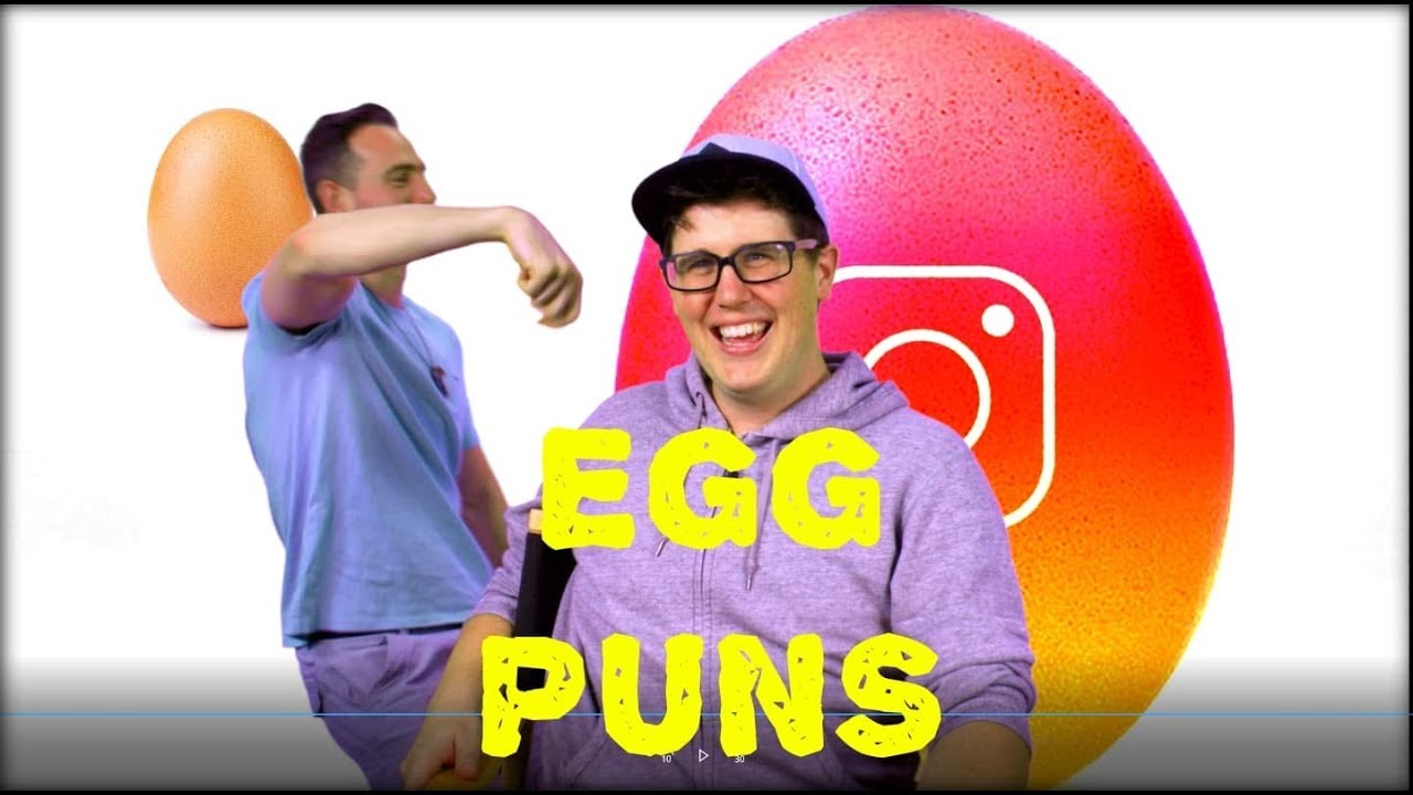 33 Egg Puns (IG world record egg) #MondayPunday - YouTube