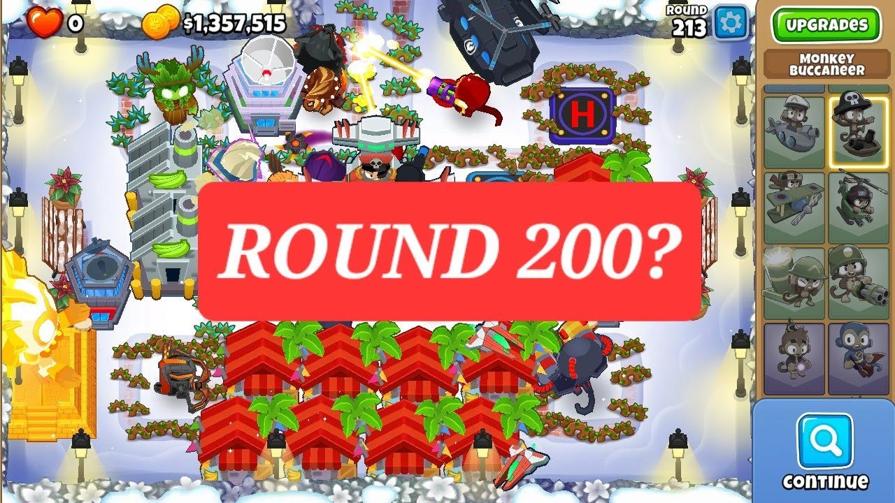 How to beat round 200 in btd6 - YouTube