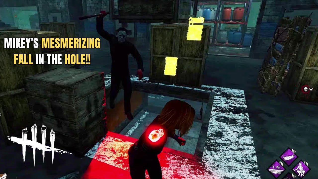 Gravity-Checked! Michael Myers' Mesmerizing Fall Into The Hole! 😂 - YouTube