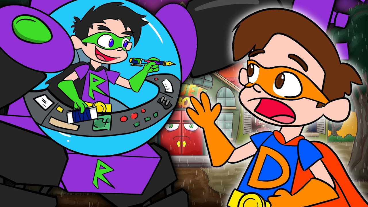 Super Drew Escapes Ray Blank & Cruel School on April Fools | Stupendous ...