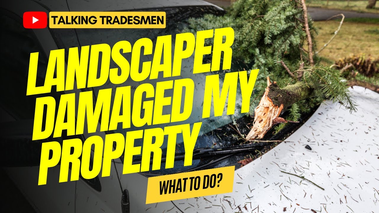 Landscaper Damaged My Property! - YouTube