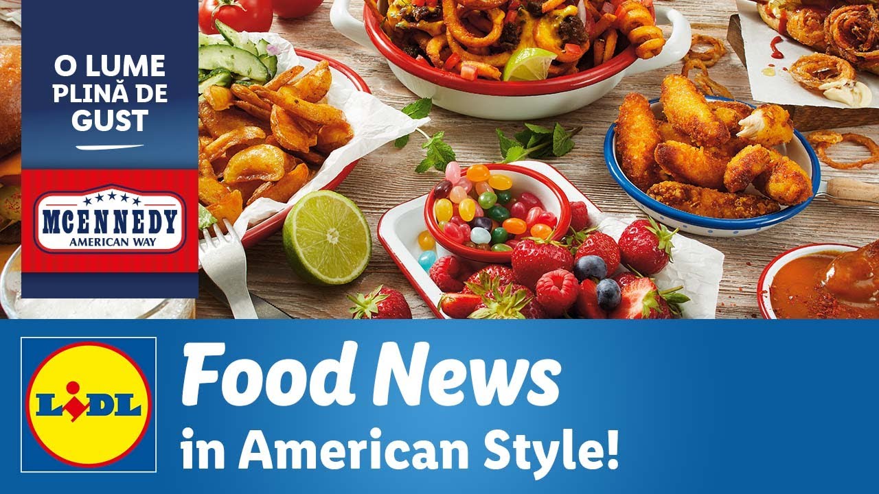 Saptamana Americana la Lidl • din 19 Iunie 2023 - YouTube