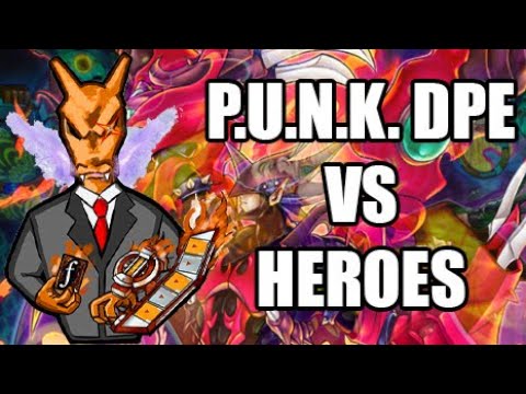 P.U.N.K. DPE VS HEROES - DPE MIRRORMATCH! (Yu-Gi-Oh! Master Duel) - YouTube