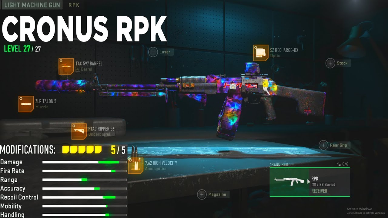 New * BEST * RPK build in Warzone 2 🔥 ( Best Setup & Tuning RPK MW2 ...