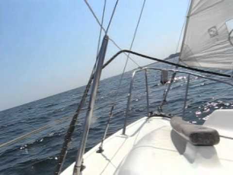 Hurley 18 sailing - YouTube