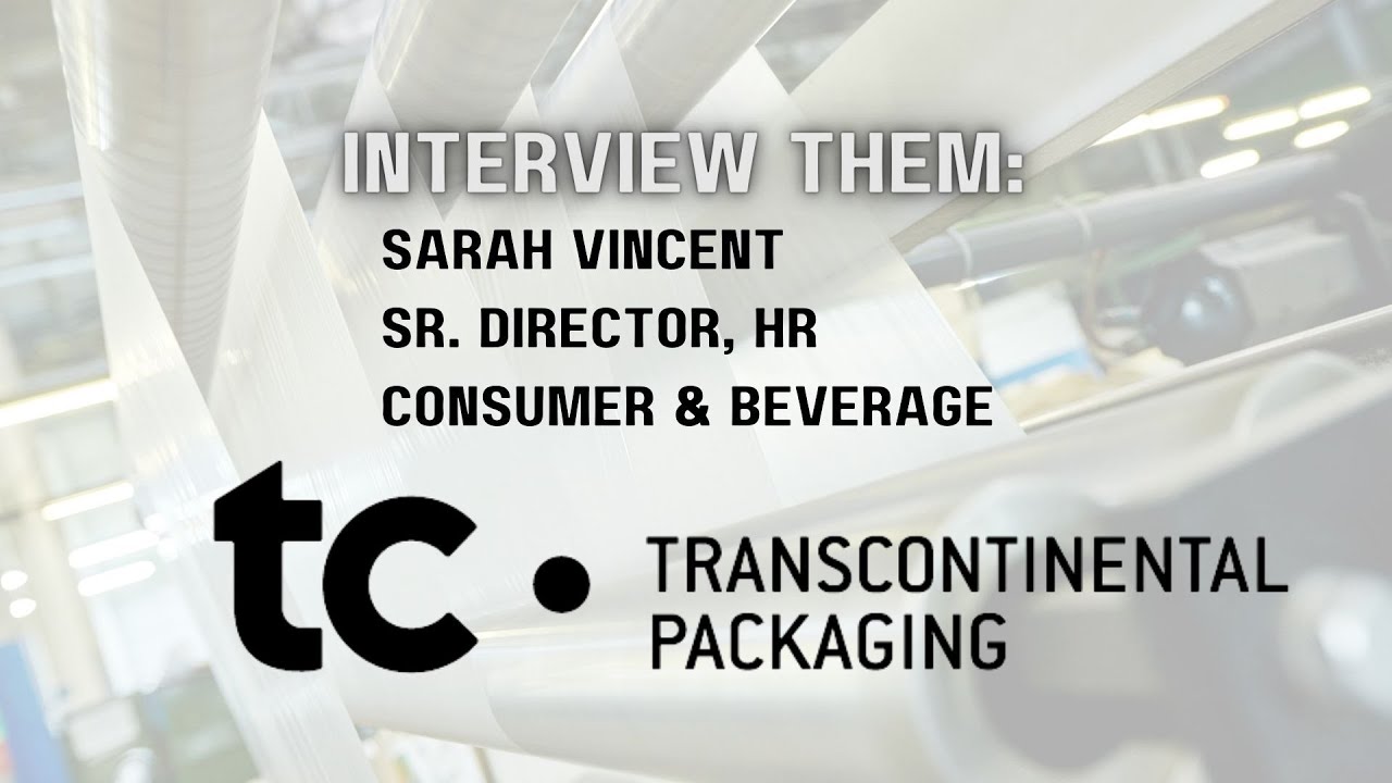 Interview Them | Sarah Vincent from TC Transcontinental - YouTube