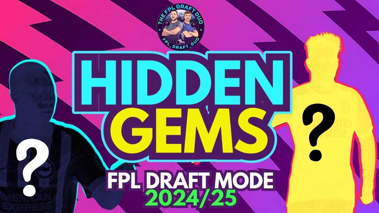 Hidden Gems - FPL DRAFT MODE - YouTube