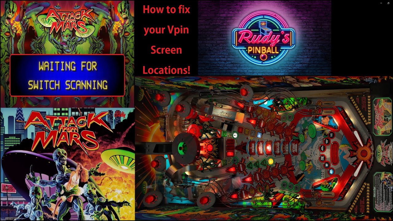 How to fix your Vpin screen locations - YouTube