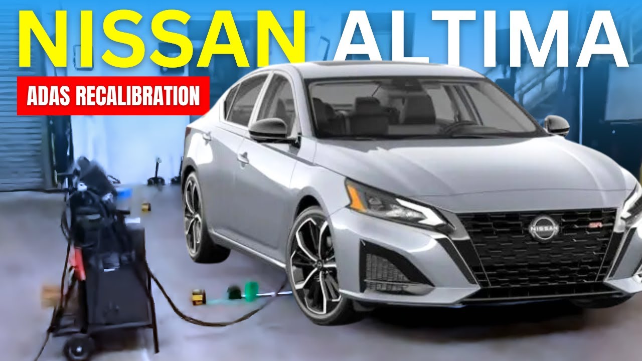 3 ADAS Calibrations in 1 Sequence: 2020 Nissan Altima | Radar, Windshield Camera & 360 View ...