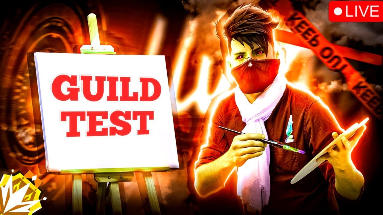 FREE FIRE LIVE GUILD TESTING | GUILD TEST LIVE | FF LIVE GUILD TEST # ...