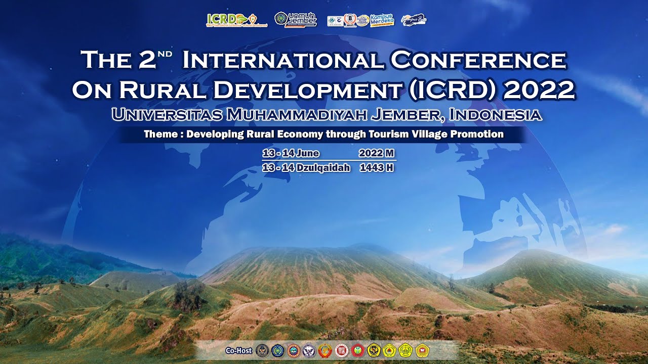 The 2nd International Conference on Rural Development (ICRD) 2022 ...