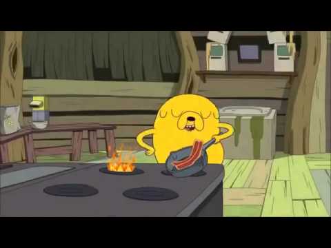 Bacon Pancakes ' Making Pancakes Feat. Jake The Dog - YouTube