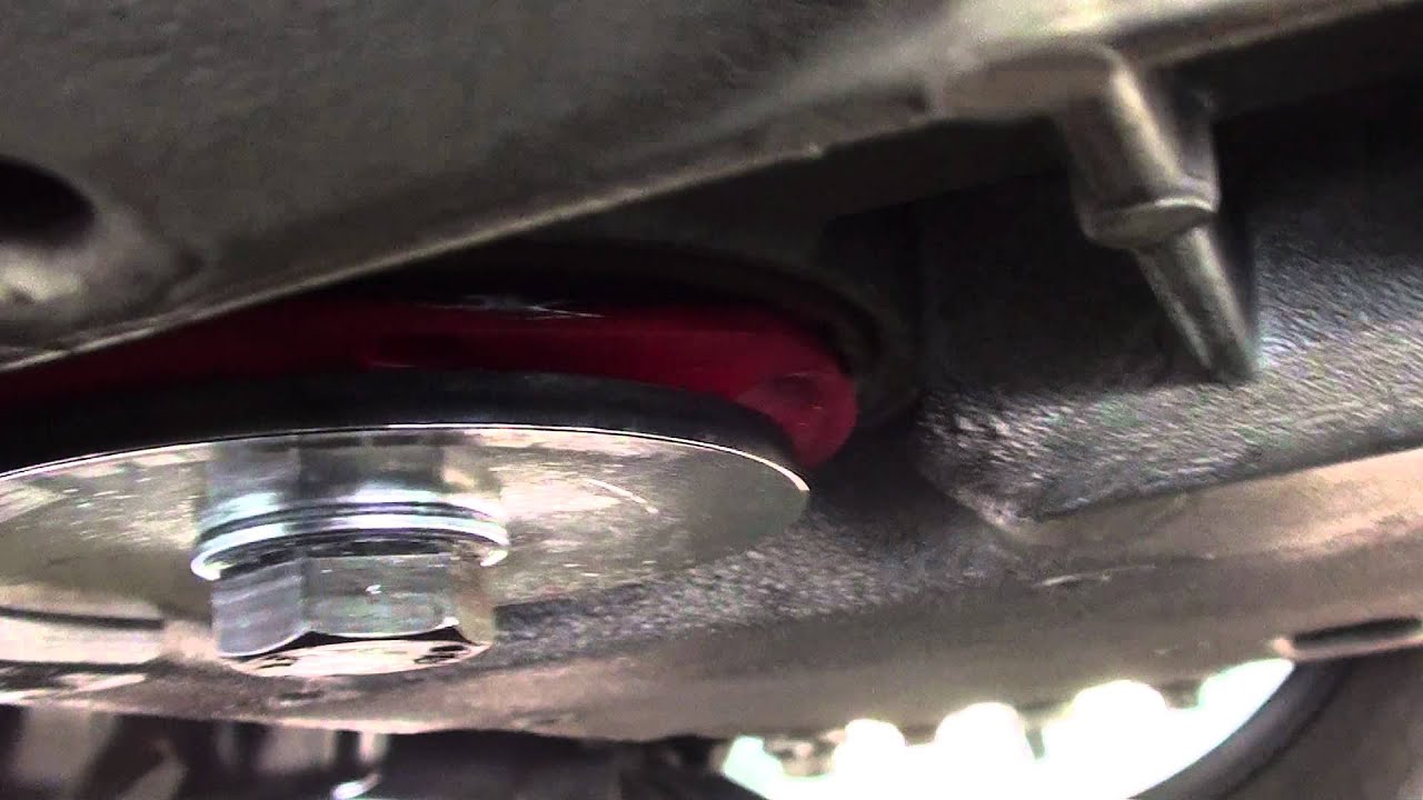 vw rabbit 2007 with ecs dogbone motor mount insert - YouTube