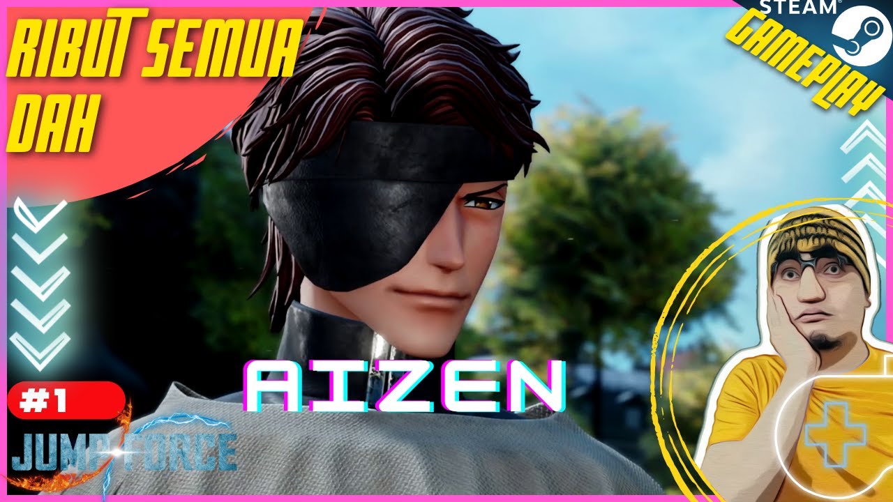 Aizen gameplay | JUMP FORCE | PC | GAMEPLAY | STEAM #gtx1080 #clips # ...