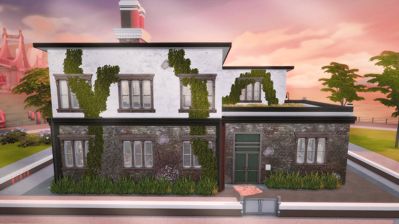 RUNAWAY TEEN HIDEOUT // The Sims 4: House Build (Gen 4 House) - YouTube