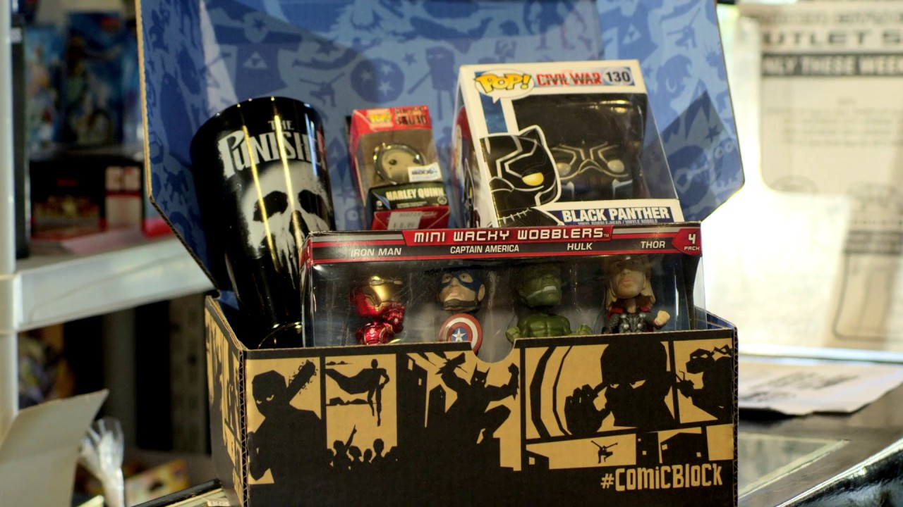 Comic Block - Get Your Own - YouTube