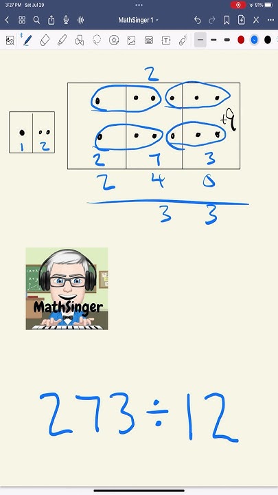 Long Division Explained with EXPLODING DOTS #shorts - YouTube
