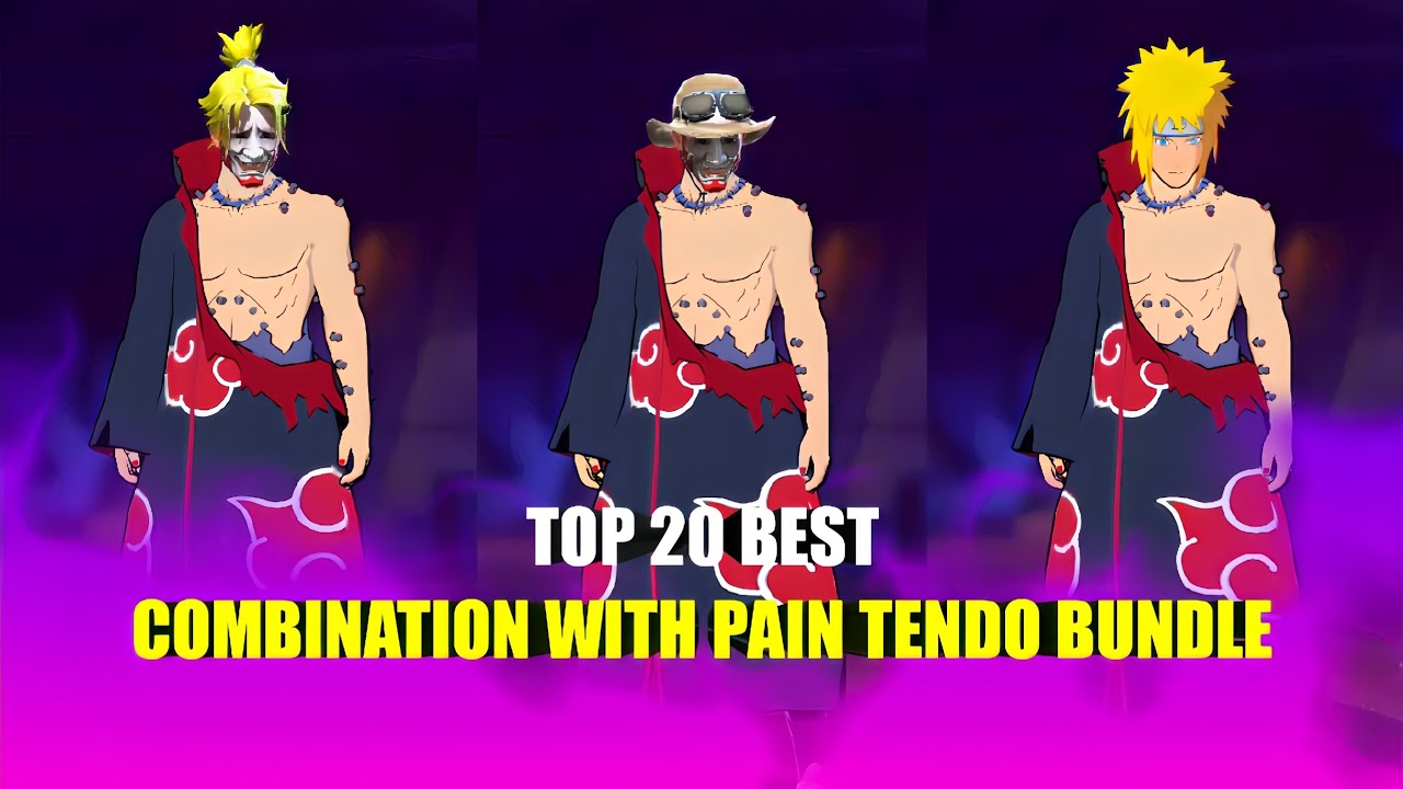 TOP 20 BEST FREE DRESS COMBINATION WITH PAIN TENDO BUNDLE ! NEW RING ...