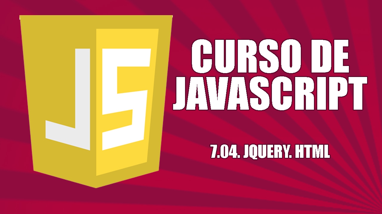 Curso De Javascript 704 Jquery Html Youtube