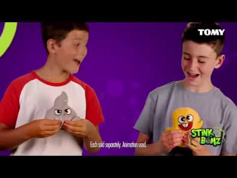 Stink Bomz Plush Toys - YouTube