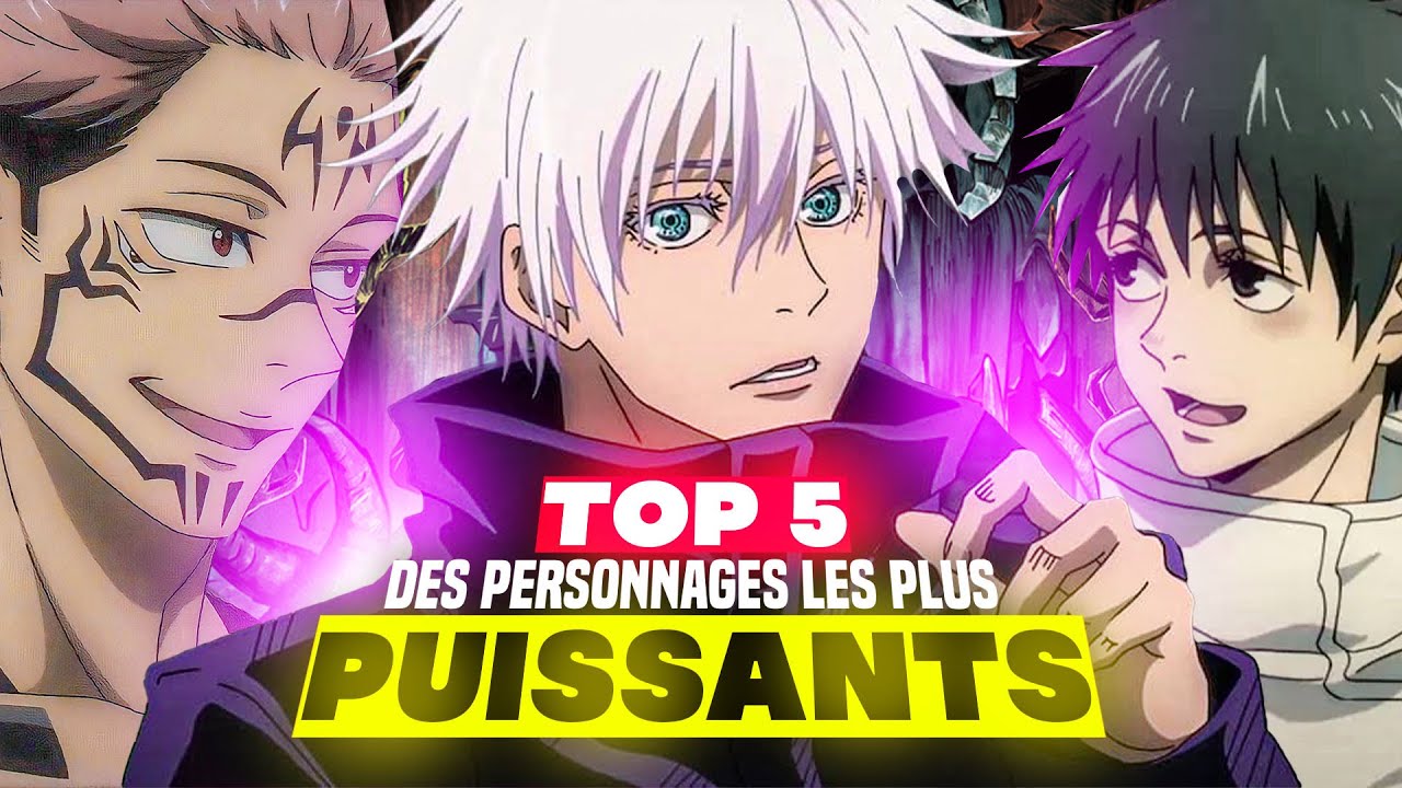 QUI est le PERSONNAGE le plus FORT de JUJUTSU KAISEN ? (Top 5 spoil ...