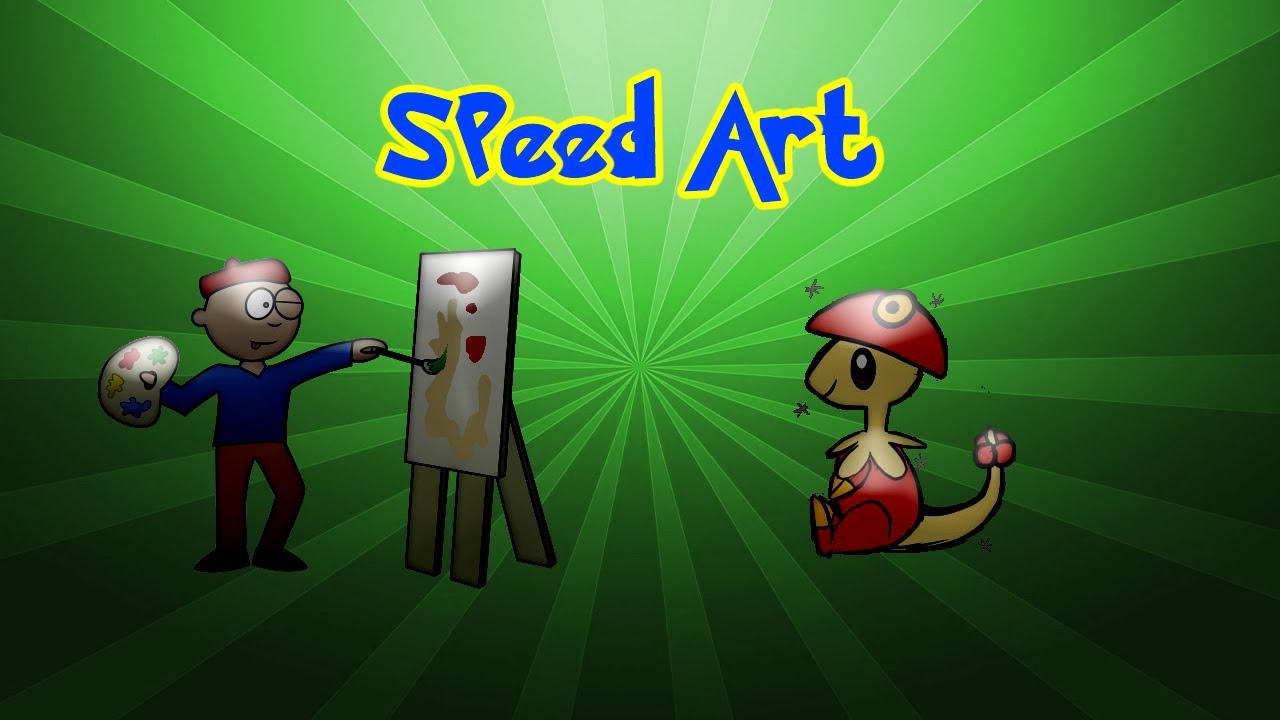 Speed Drawing Shiny Breloom - YouTube