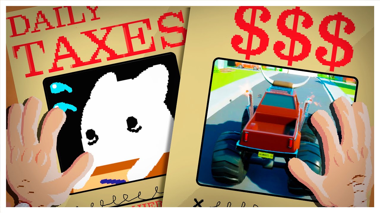 3 surprisingly fun SHORT GAMES about TAXES - YouTube