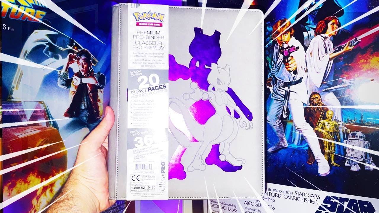 Mewtwo UltraPro Pokemon Binder Review and Unboxing!! An Awesome ...
