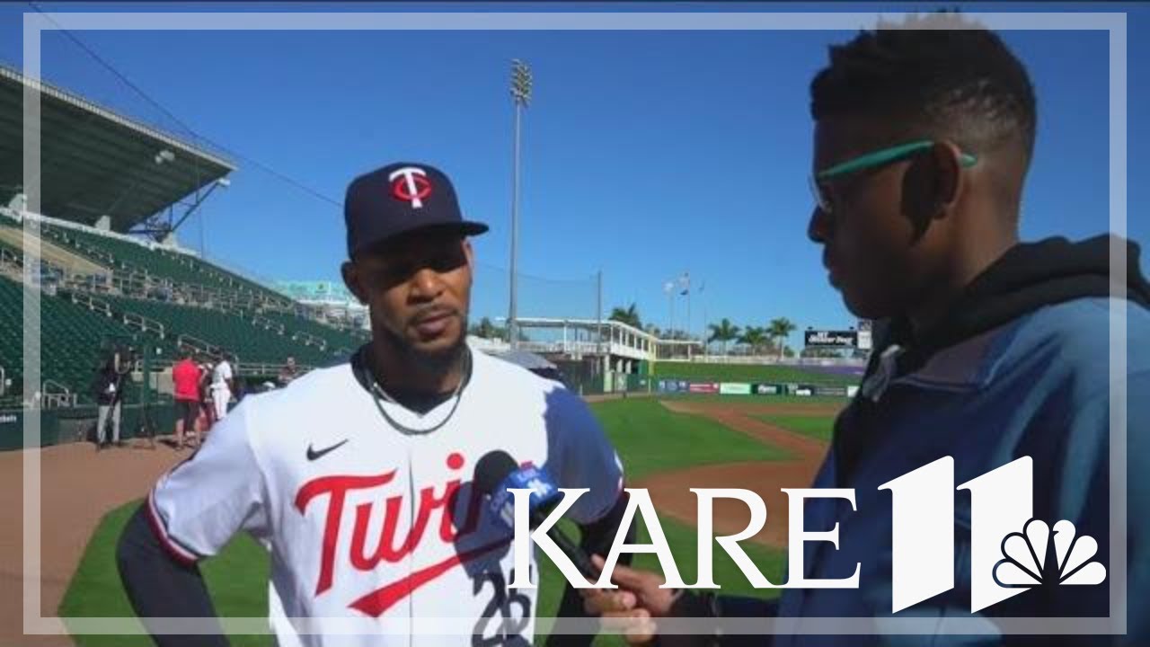 2024 Minnesota Twins spring training: 1-on-1 with Byron Buxton - YouTube
