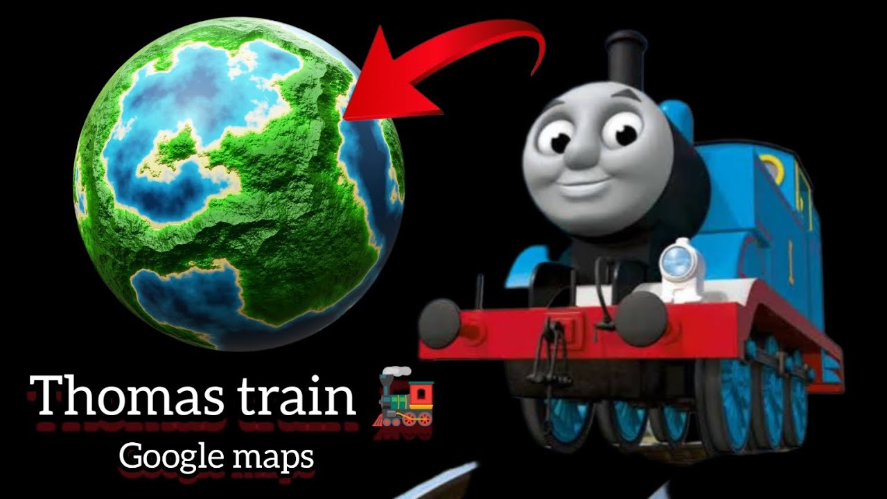 Thomas train Google maps #earth #map #viral #ytshorts #video #google # ...