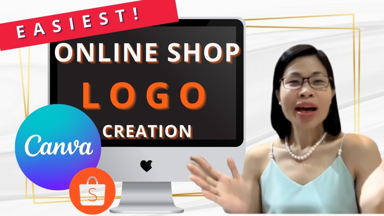 How to Create a Logo for Shopee Shop ? - YouTube
