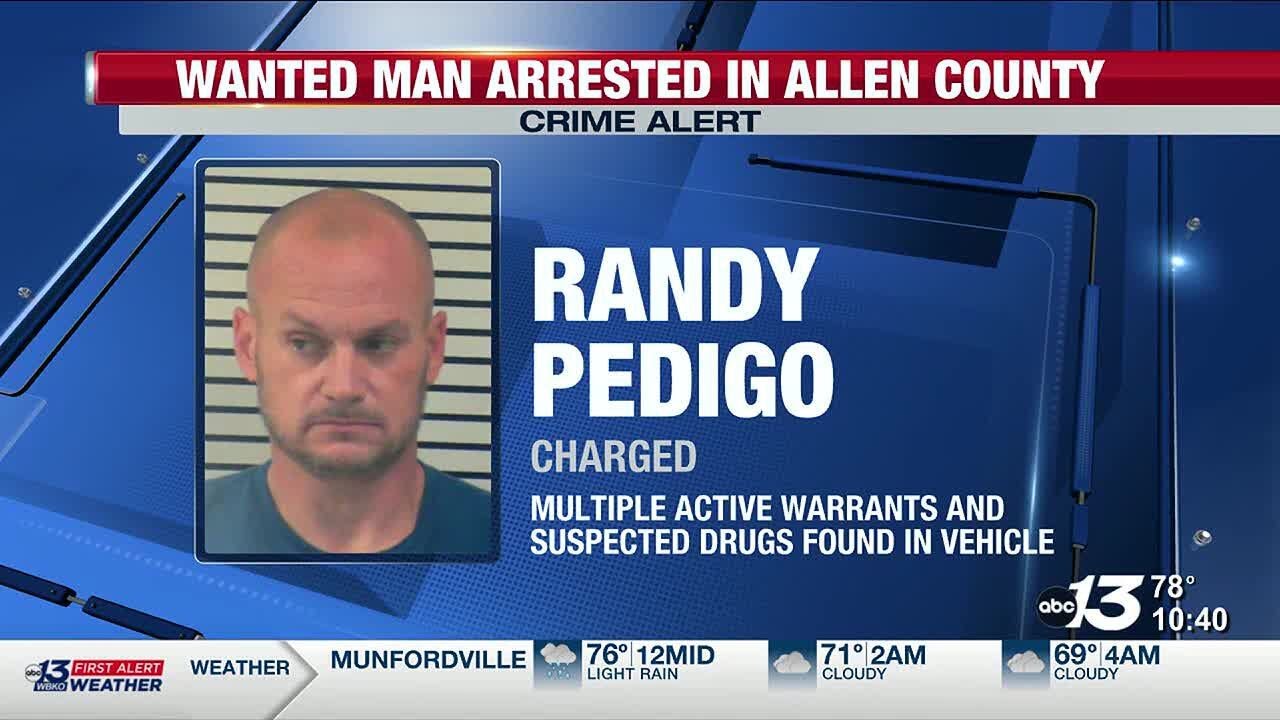 Wanted man arrested in Allen County - YouTube