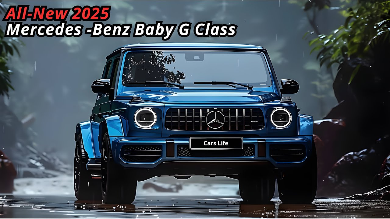 2025 Mercedes-Benz Baby G-Class: Small SUV, Big Attitude - YouTube