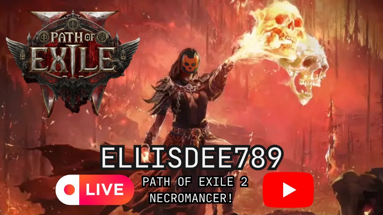 🔴 PATH OF EXILE 2 Necromancer Infernalist LIVE! - Part 12 Act 5 ...