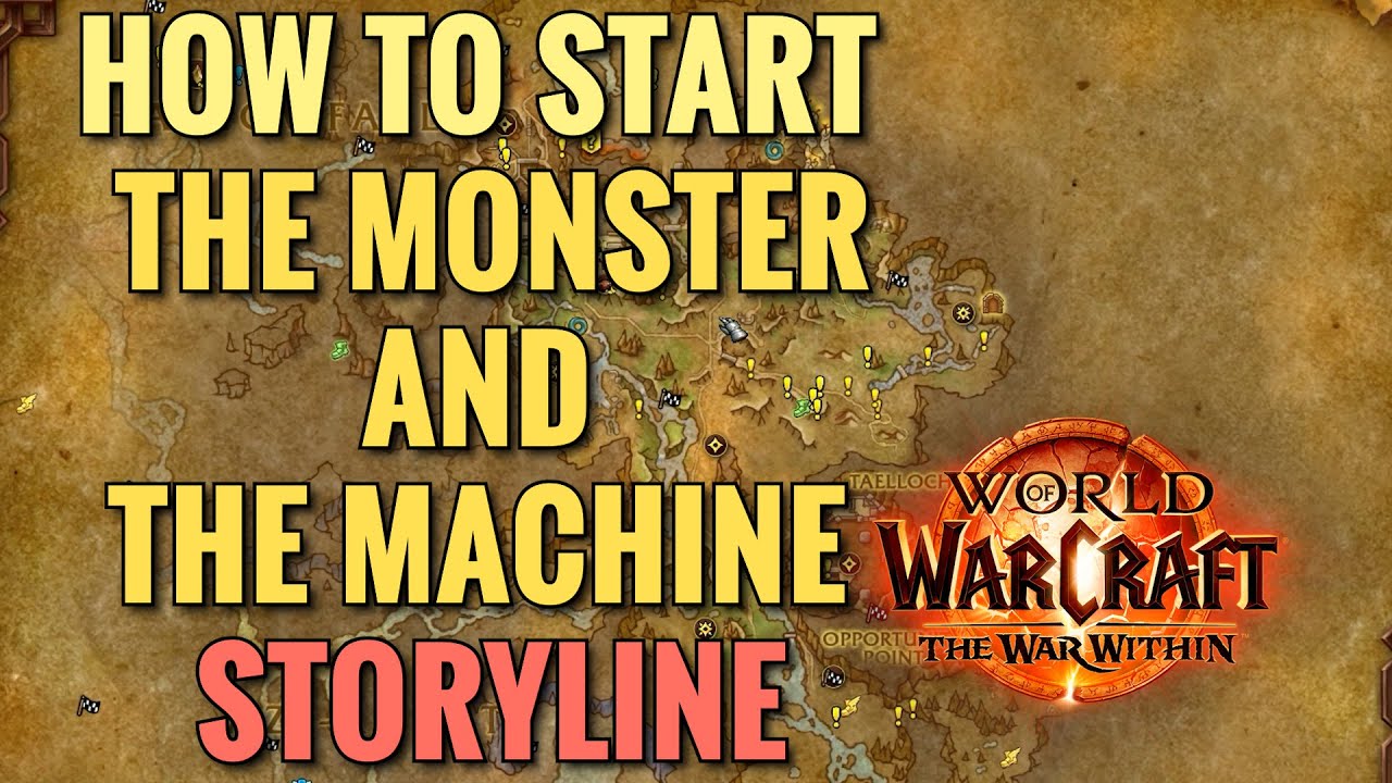 How To Start The Monster And The Machine Storyline (WoW TWW) - YouTube