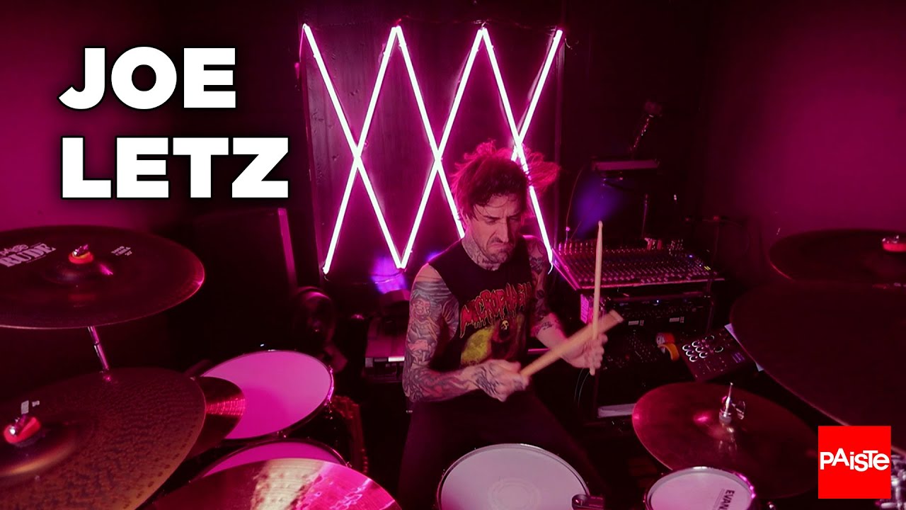 PAISTE CYMBALS - Joe Letz - YouTube
