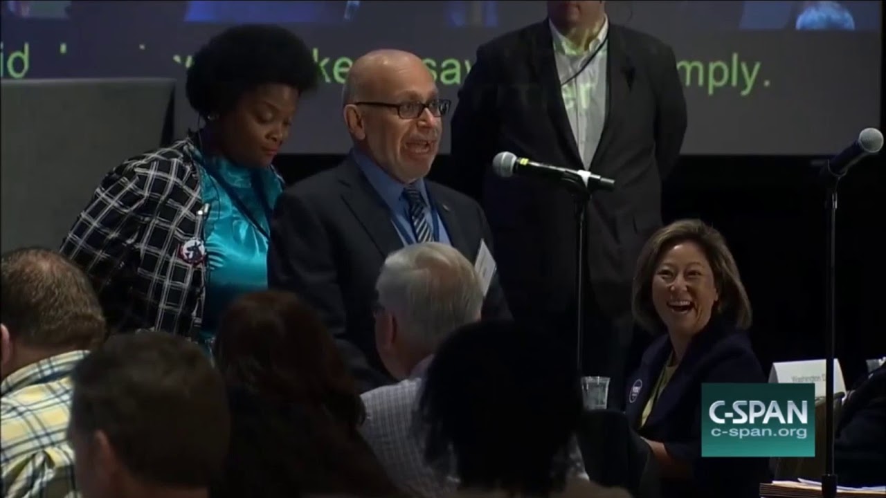 RWDSU President Stuart Appelbaum's At the DNC Floor Discussion on ...