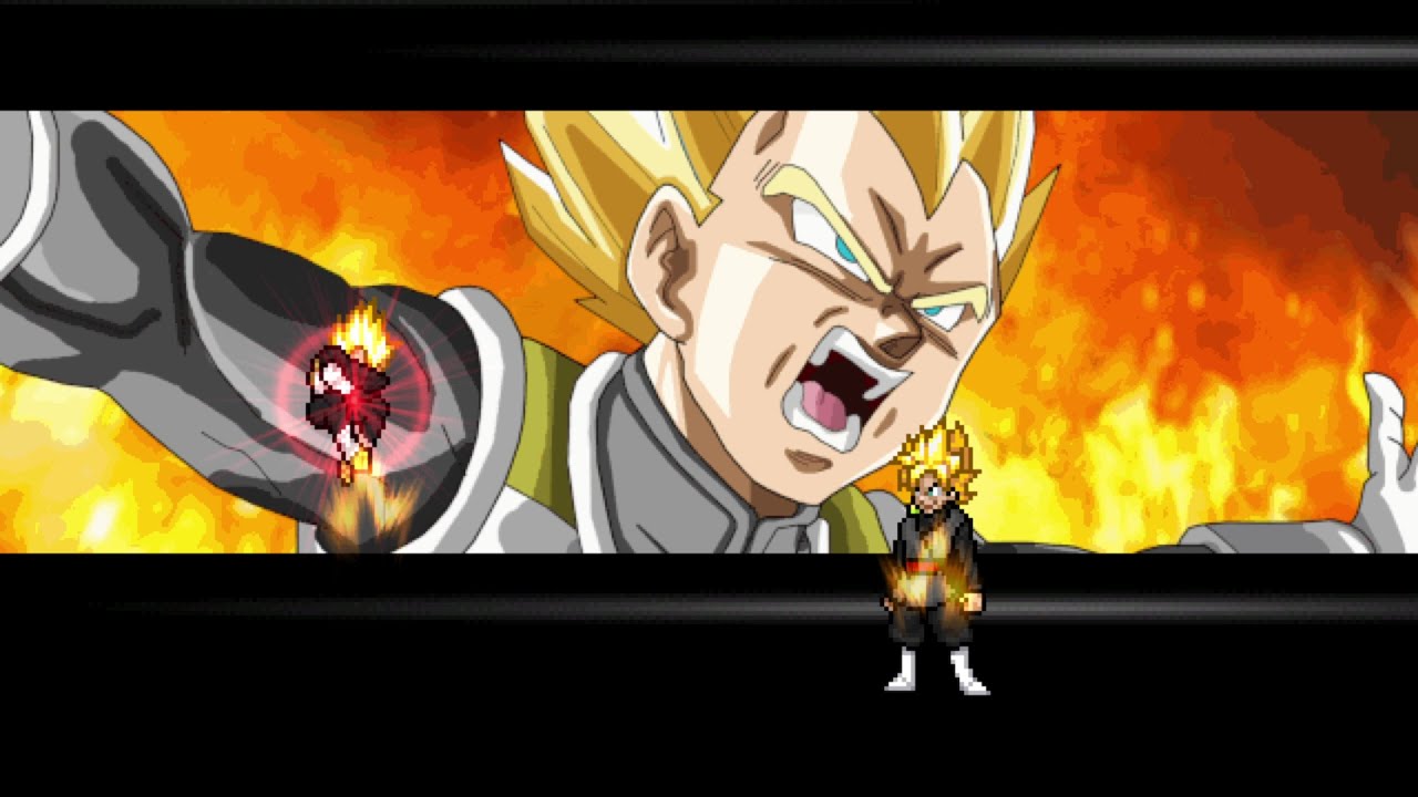 FNF Vegeta SSJ - MUGEN CHAR JUS - YouTube