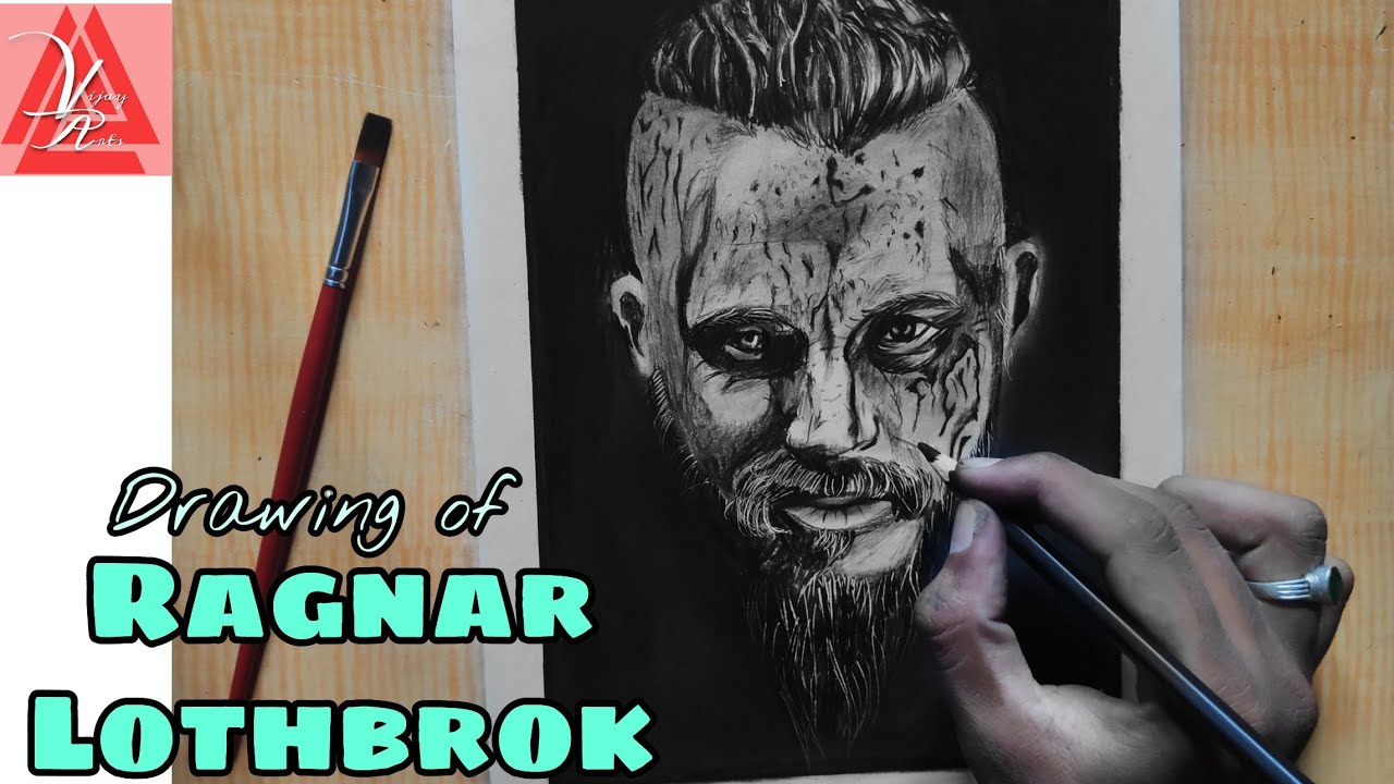 Realistic drawing with only one pencil||complete Charcoal drawing ...