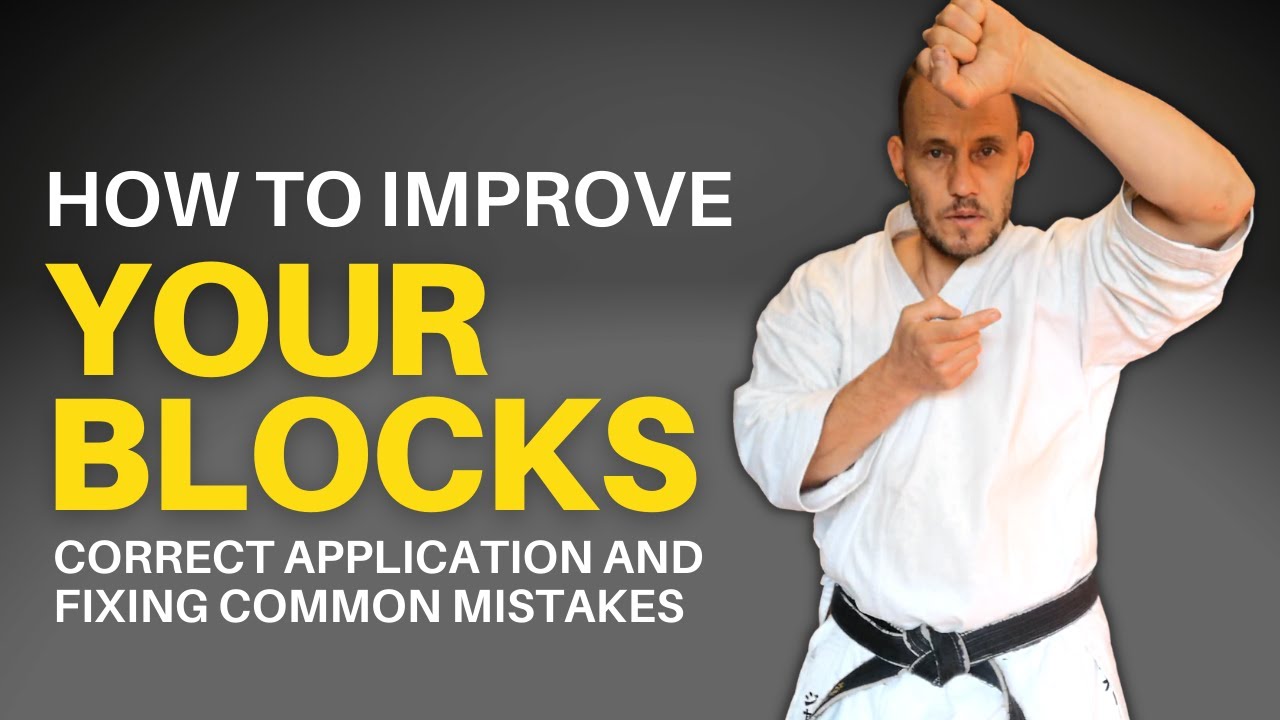 How to improve karate blocks and fix common errors - YouTube