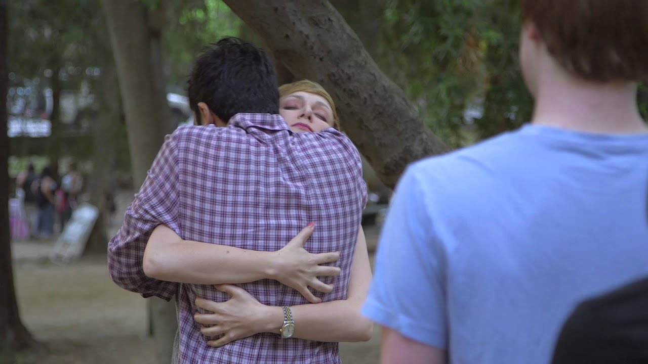 Mark has his feelings hurt: Free Hugs - YouTube