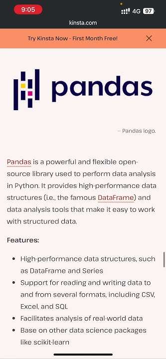 Pandas Python Computing Framework #shorts #shortsfeed #python - YouTube