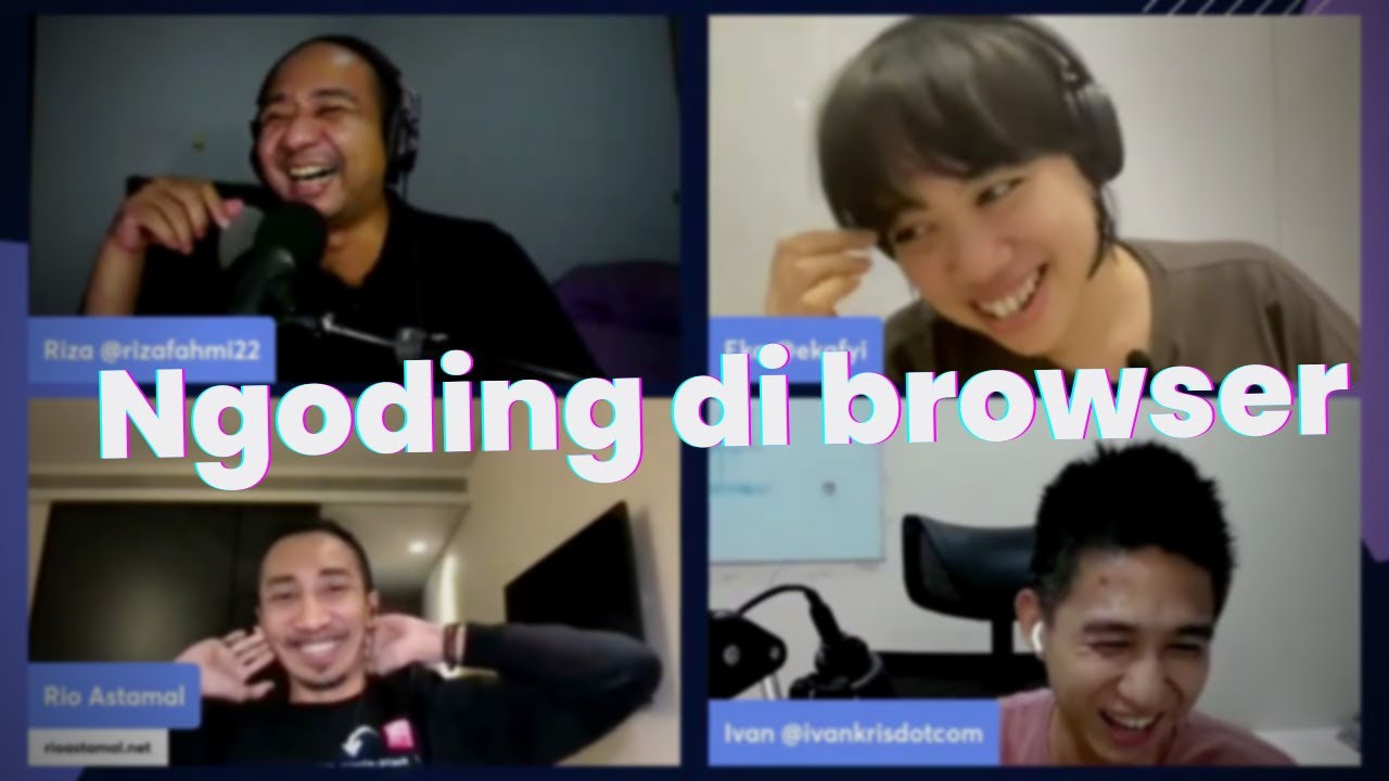 Ngoding di browser - Ngobrolin WEB - YouTube