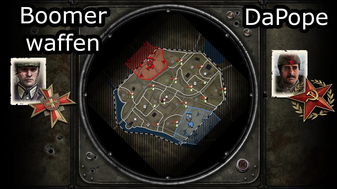 Boomerwaffen vs DaPope [Episode 128] Company of Heroes 2 cast - YouTube