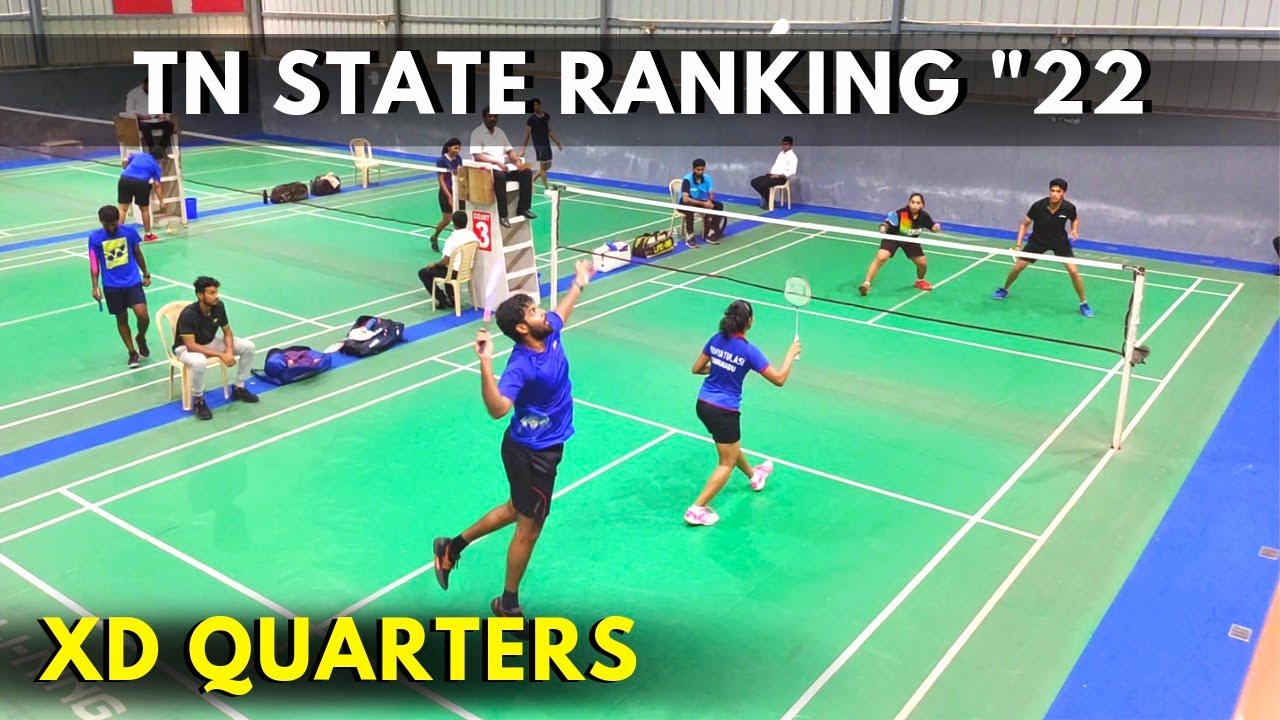 LOKESH & RAMYA TULASI vs ARJUN & ARUL BALA | TN STATE SENIOR RANKING ...