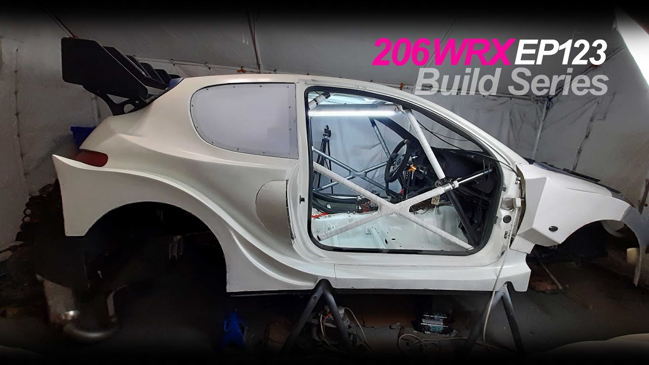 THE TWIN SCROLL TURBO IS INSTALLED ON THIS AWD 1 OF 1 PEUGEOT 206 WRC ...